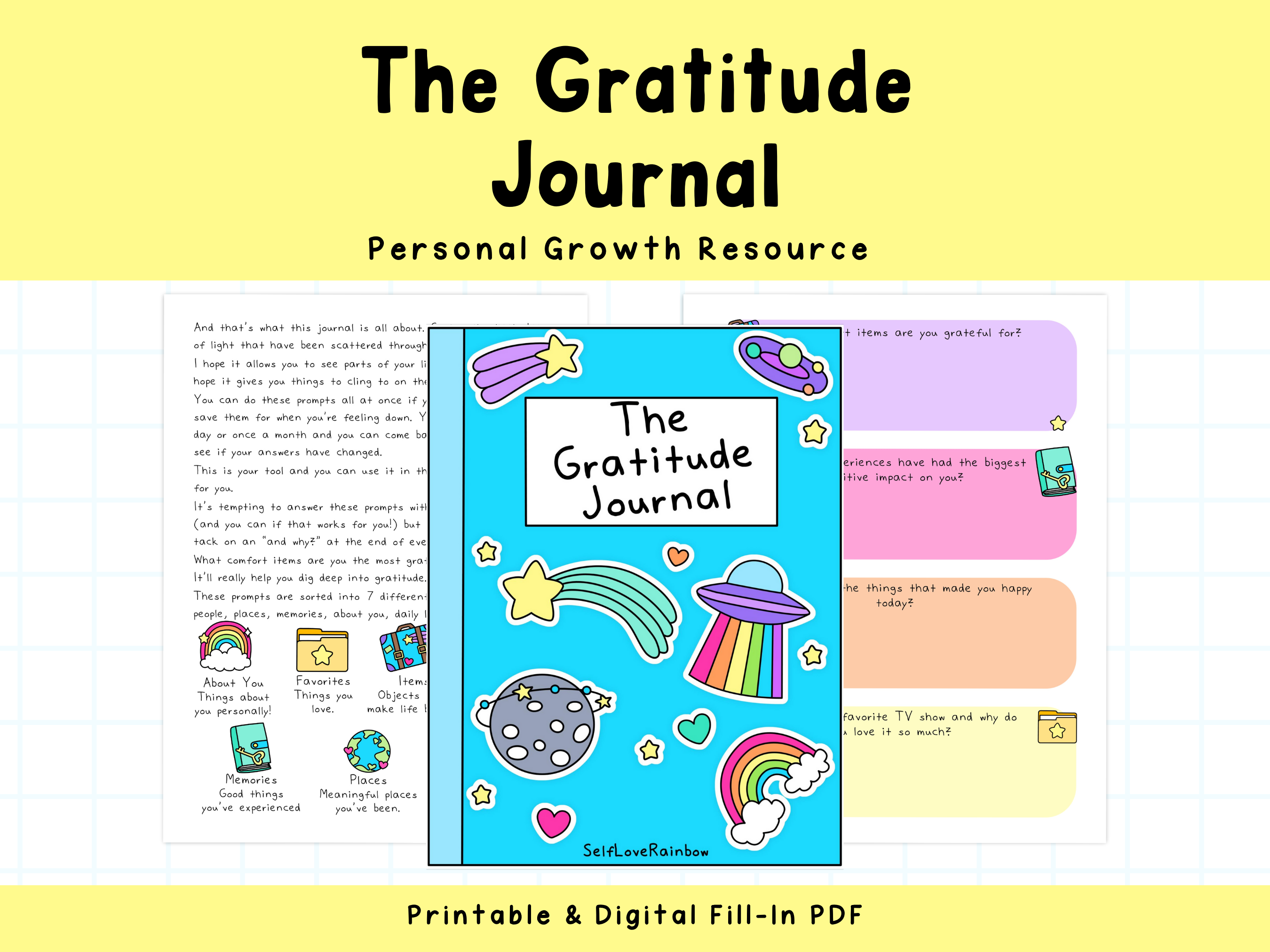 The Gratitude Journal – SelfLoveRainbow