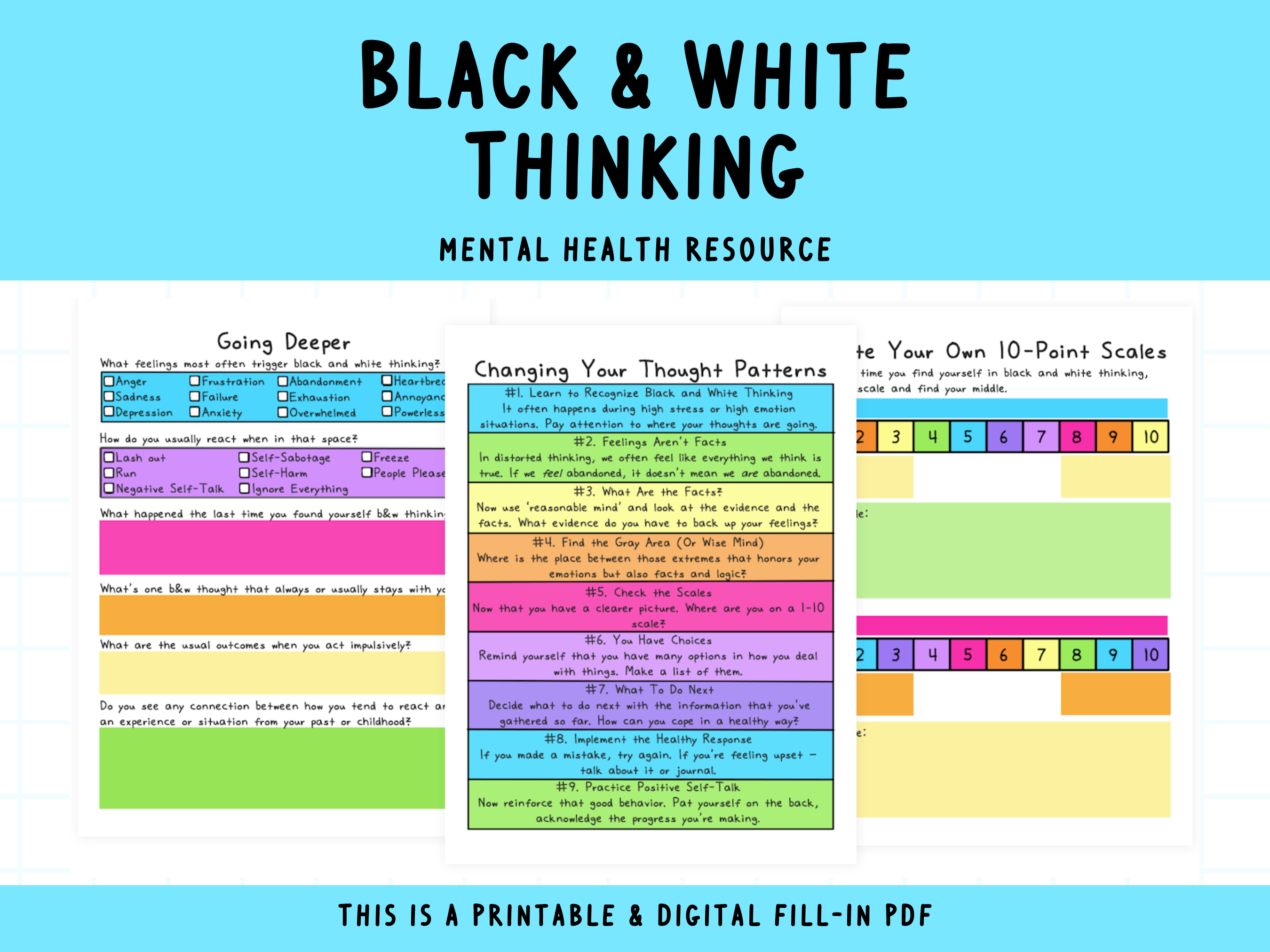 Black and White Thinking – SelfLoveRainbow