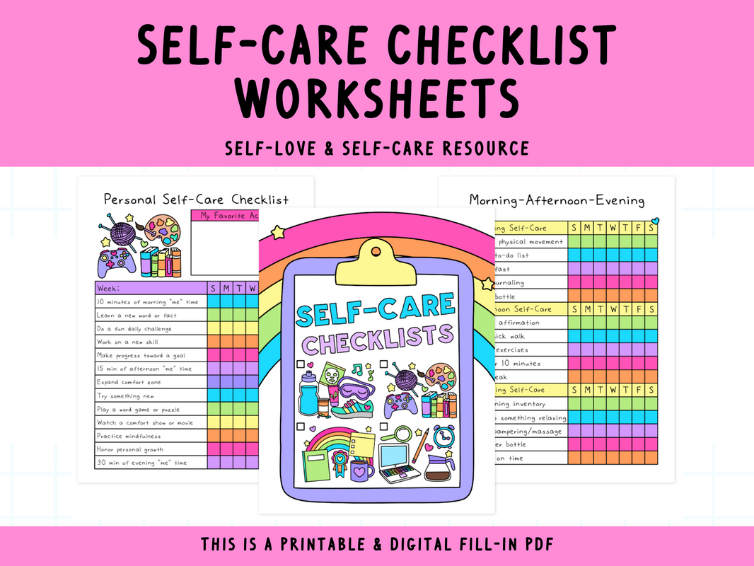 Self-Care & Self-Love Workbooks | Self-Love Rainbow – SelfLoveRainbow