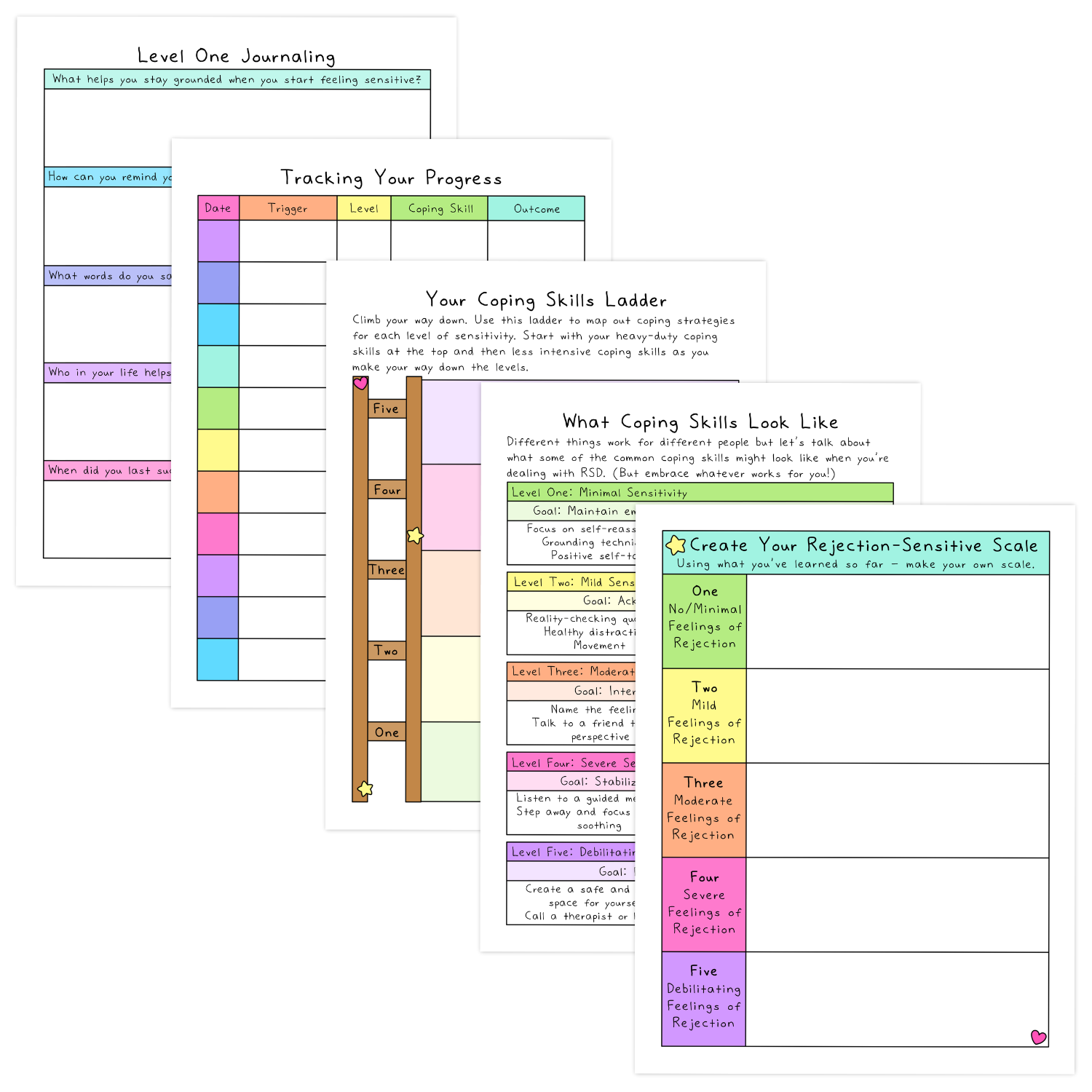 Decision Fatigue Workbook – SelfLoveRainbow
