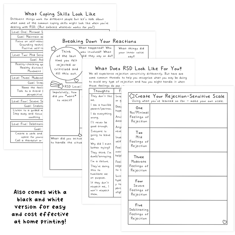 Rejection Sensitive Dysphoria Scale – SelfLoveRainbow
