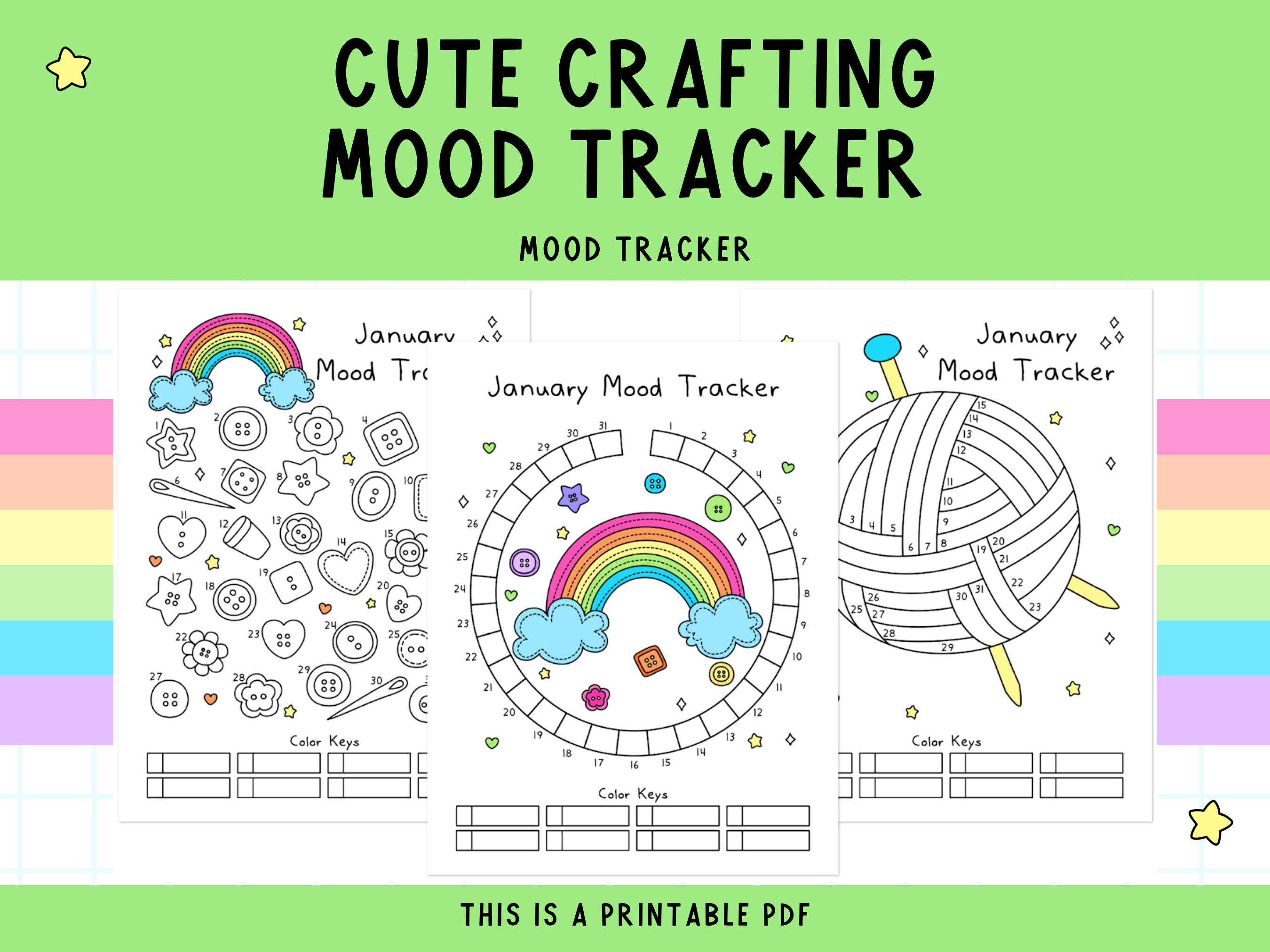 Crafting Mood Tracker – SelfLoveRainbow