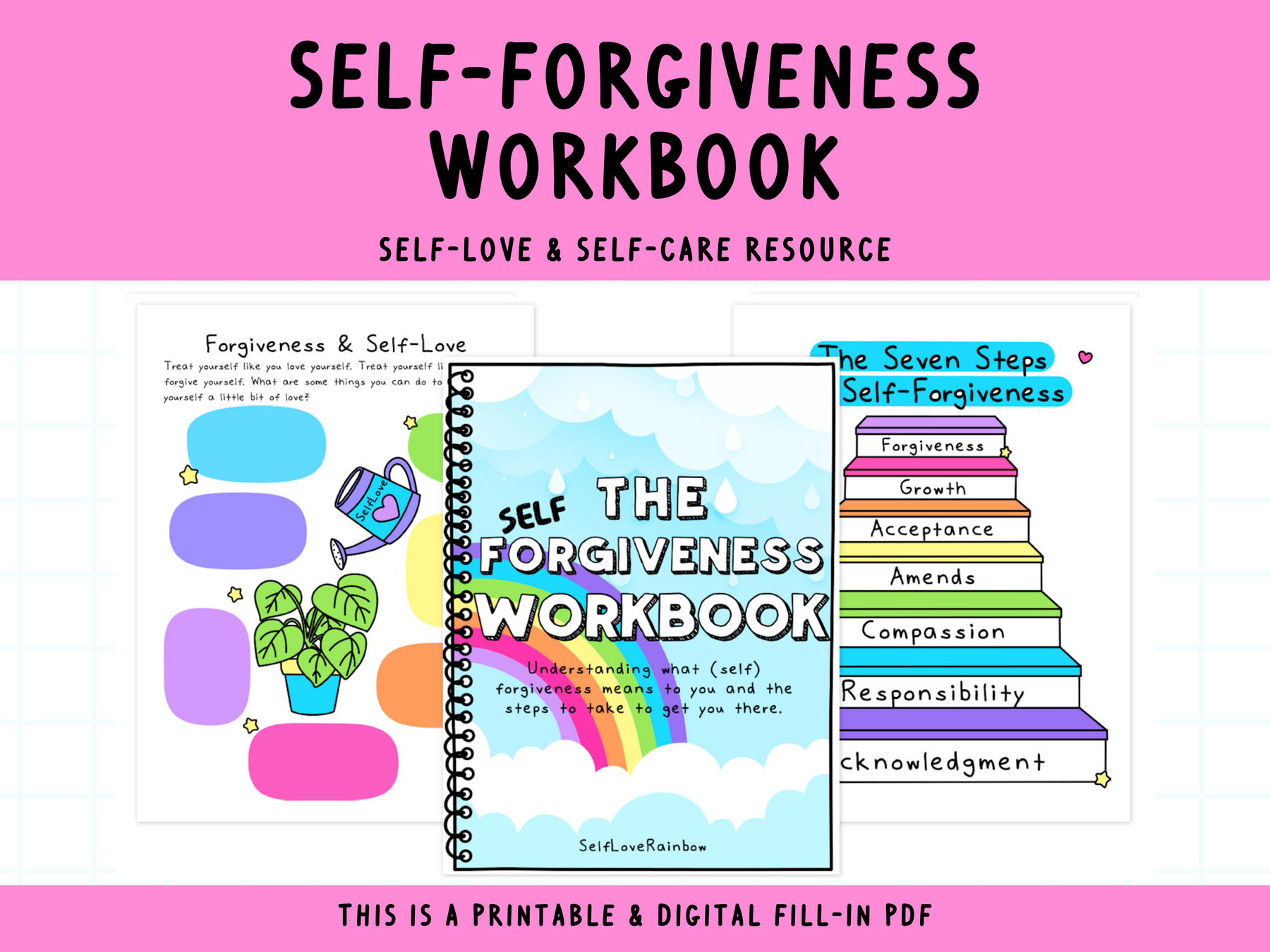 Self-Forgiveness Workbook – SelfLoveRainbow
