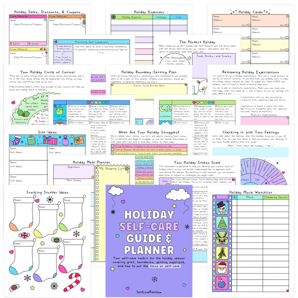 The Holiday Self-Care Bundle – SelfLoveRainbow