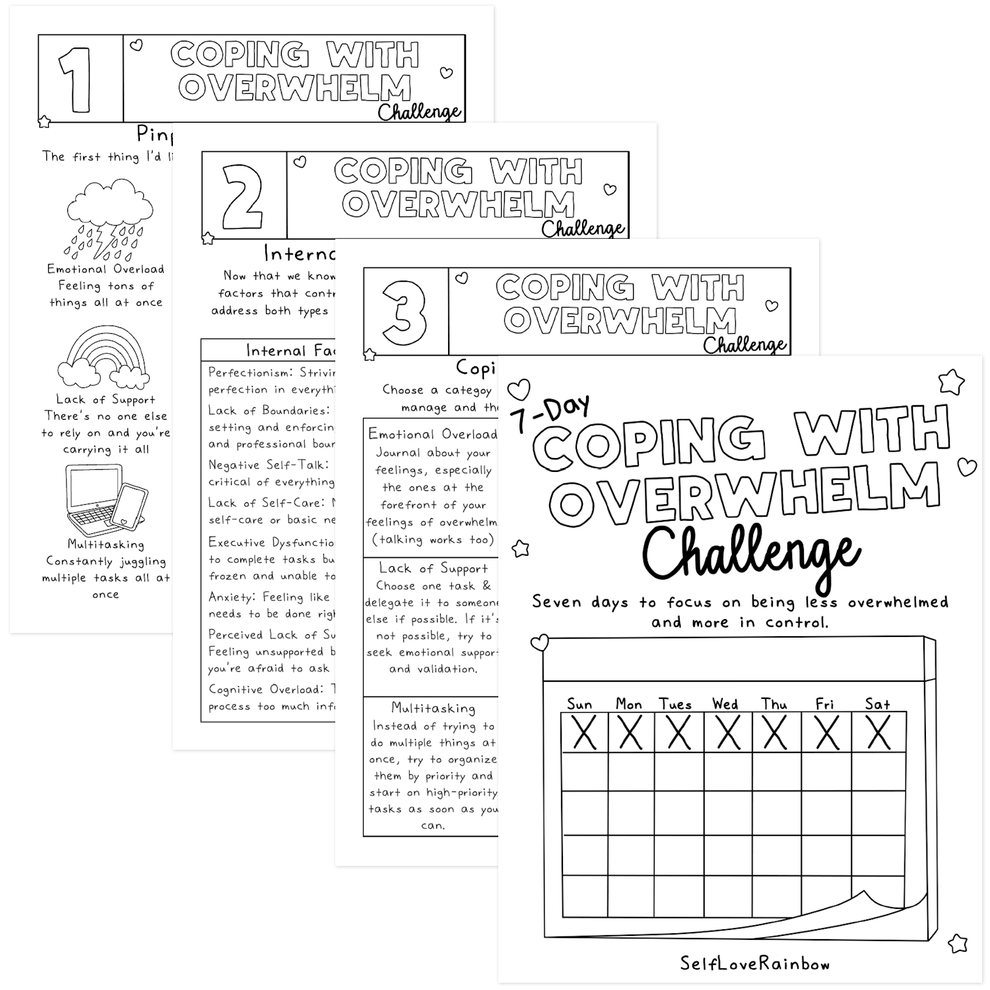 7-Day Overwhelm Challenge – SelfLoveRainbow