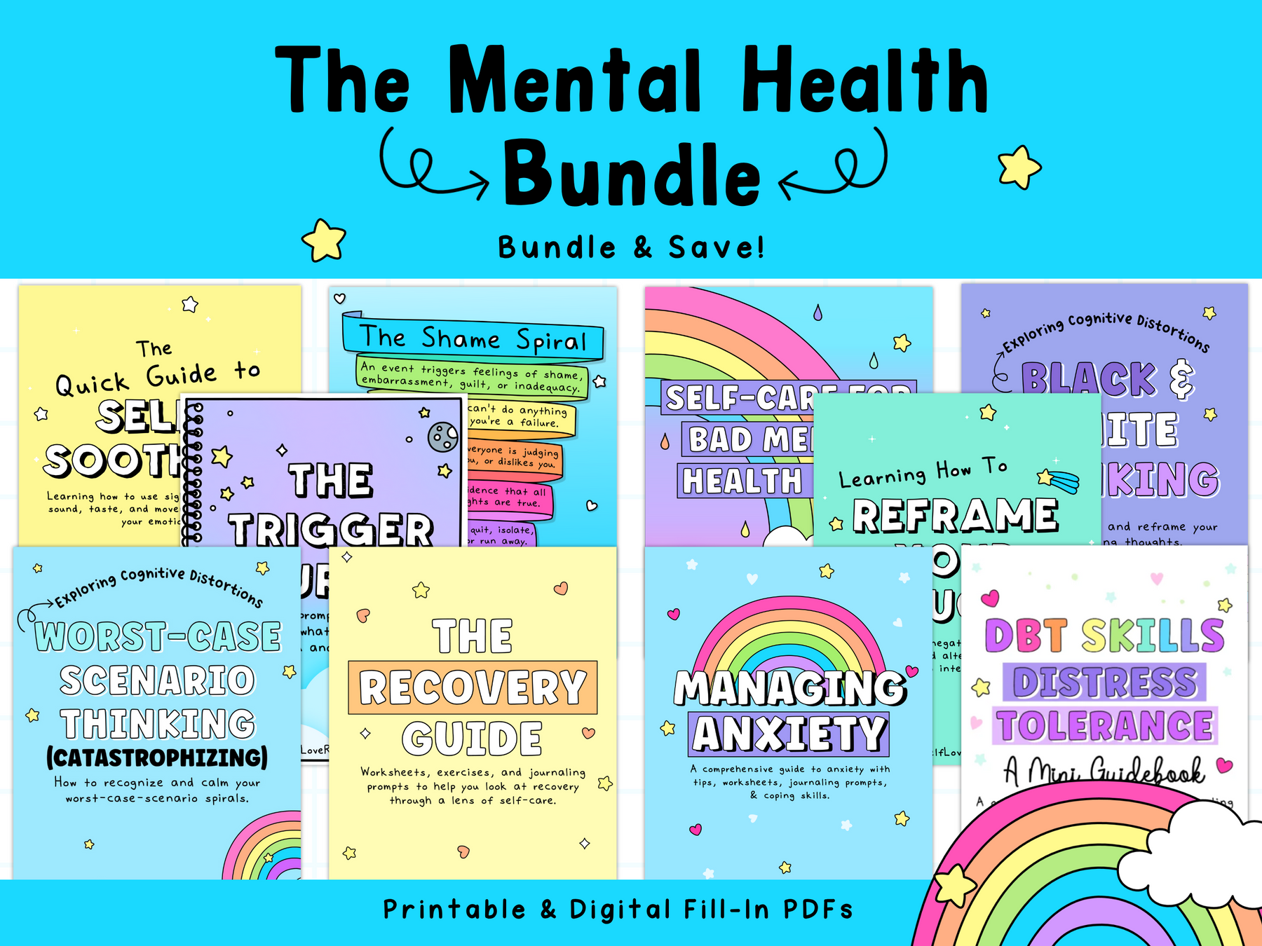 The Mental Health Bundle – SelfLoveRainbow