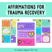 Affirmations for Trauma Recovery – SelfLoveRainbow