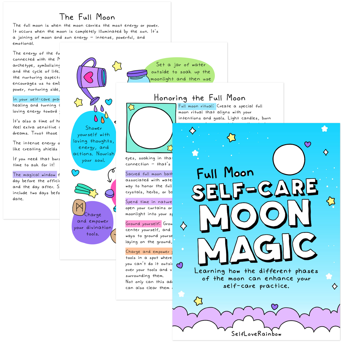 Full Moon Self-Care Guide – SelfLoveRainbow