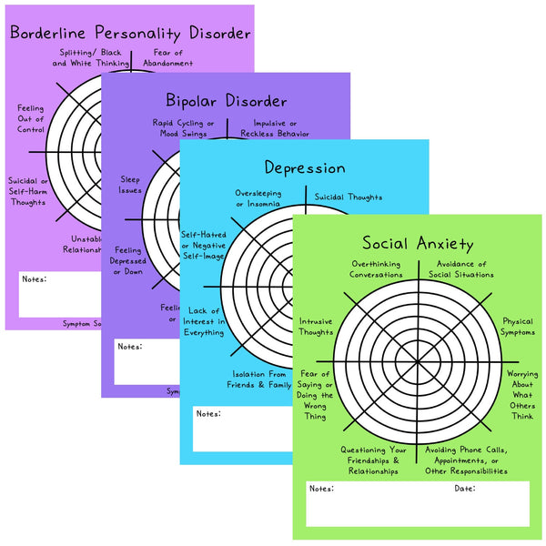 Symptom Wheels – SelfLoveRainbow
