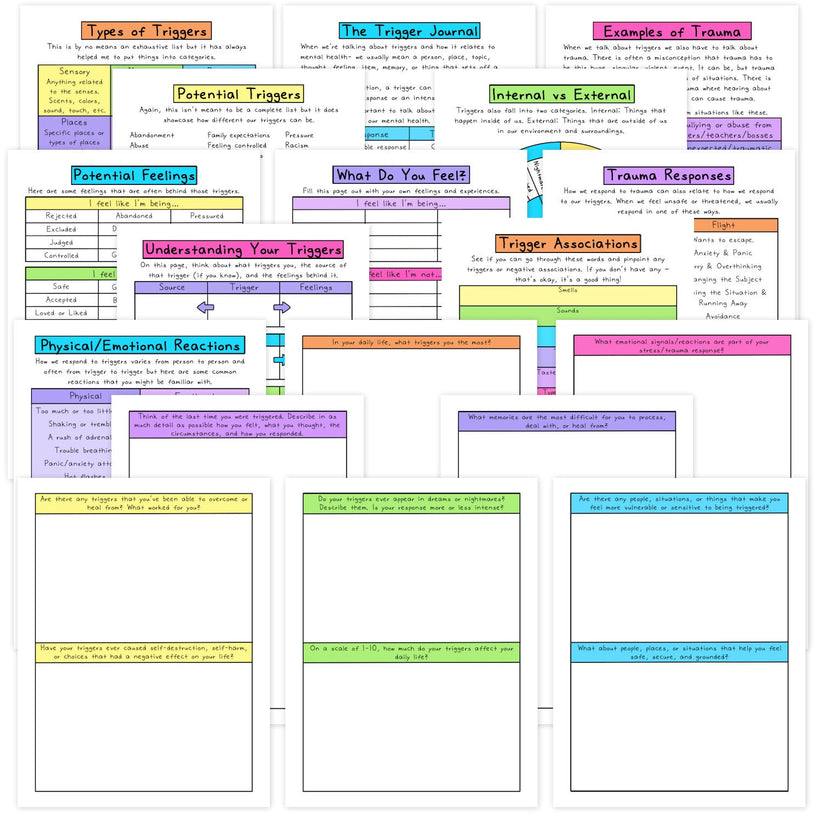The Trigger Journal – SelfLoveRainbow