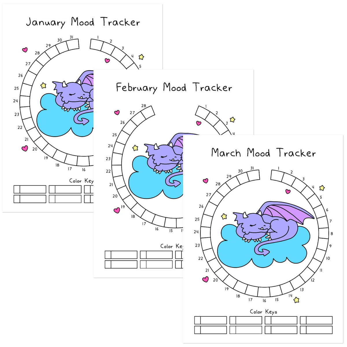 Dragon Mood Tracker – SelfLoveRainbow