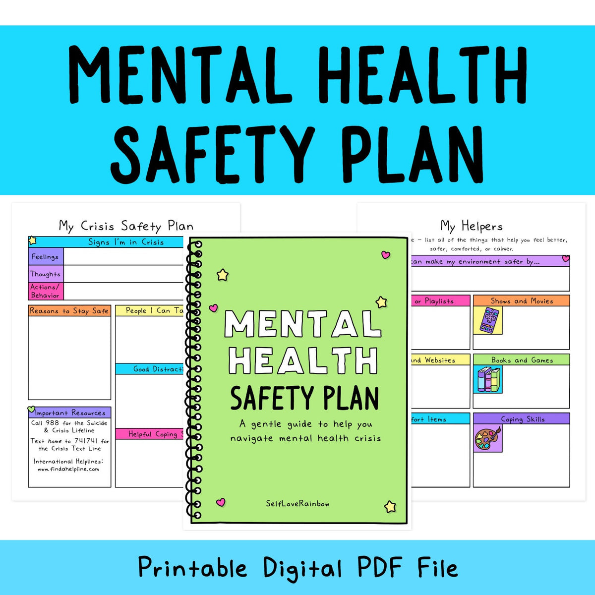 The Mental Health Bundle – SelfLoveRainbow