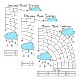 Rainy Rainbow Mood Tracker – SelfLoveRainbow