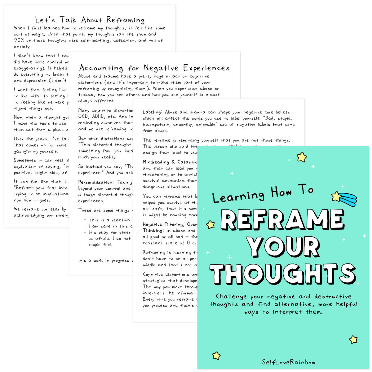 How To Reframe Your Thoughts – SelfLoveRainbow