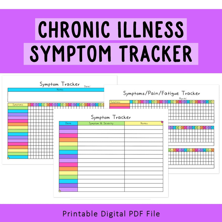 Chronic Illness Symptom Tracker – SelfLoveRainbow
