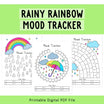 Rainy Rainbow Mood Tracker – SelfLoveRainbow